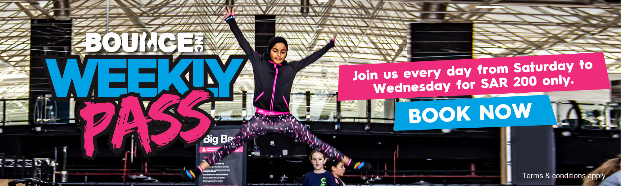 GET YOUR BOUNCE WEEKLY PASS!